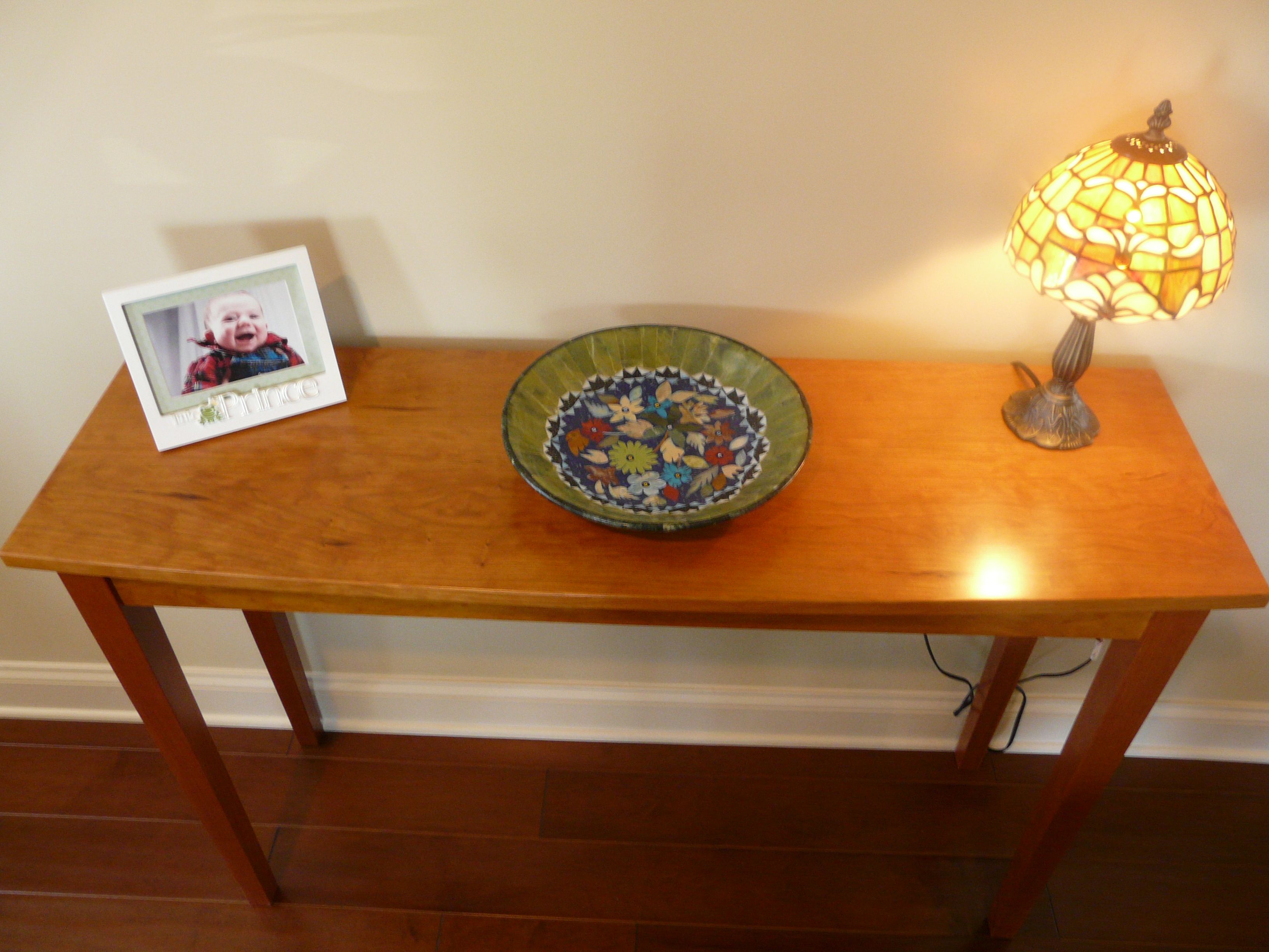 Cherry Shaker Sofa Table - FineWoodworking