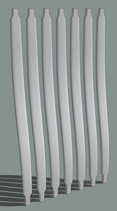 Drawing Curved Slats for a Chair - FineWoodworking