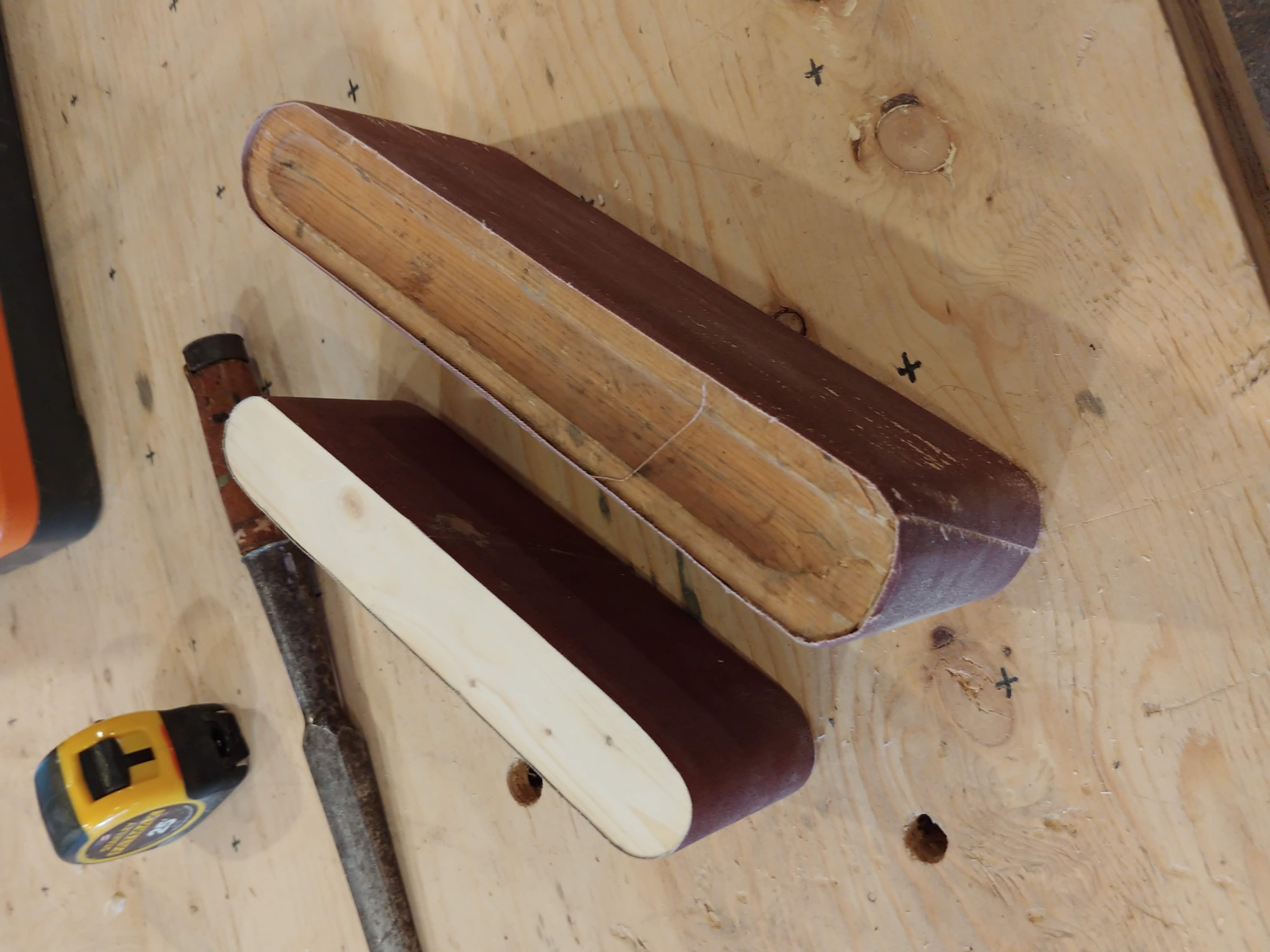 Belt Sanding Block - Fine Homebuilding