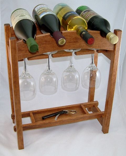 Cherry Wine Rack - FineWoodworking
