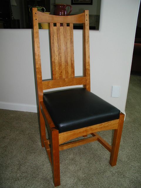 Arts and Crafts Dining Chairs - FineWoodworking