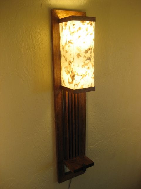 A Modern Prairie Sconce - FineWoodworking