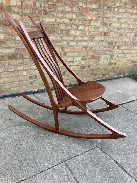 Walnut Rocking Chair - FineWoodworking