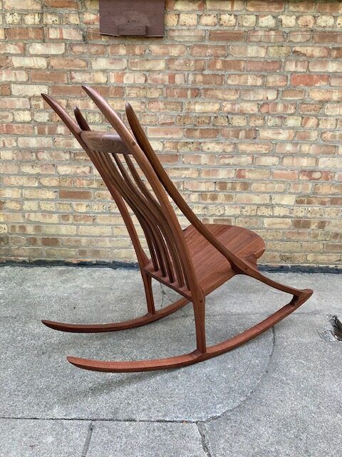 Walnut Rocking Chair - FineWoodworking