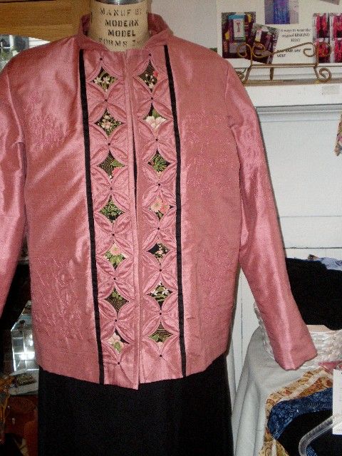 CATHEDRAL WINDOW JACKET - Threads