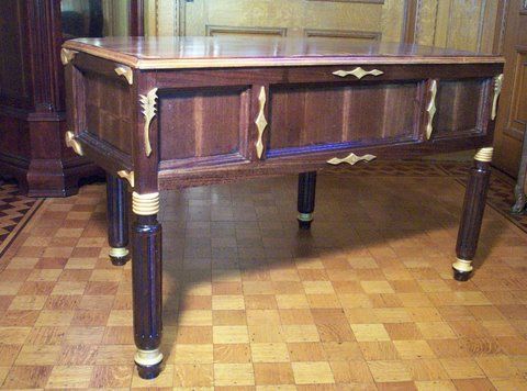 Regency inspired Writing Desk - FineWoodworking