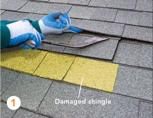 How to Remove a Damaged Roof Shingle - Fine Homebuilding