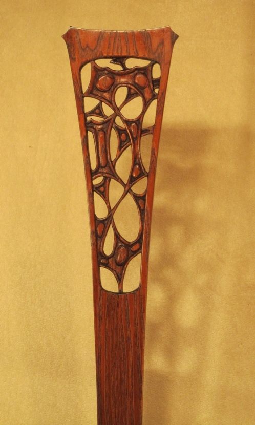 Charles Rohlfs 1898 Desk Chair Reproduction - FineWoodworking