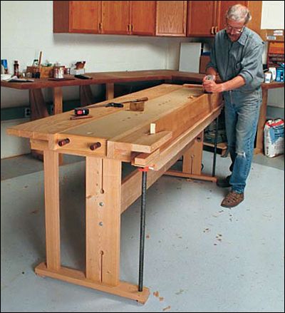 New-Fangled Workbench Revisited: Plans Now Available - FineWoodworking