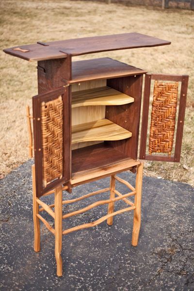 Tribal Cabinet......on stand - FineWoodworking