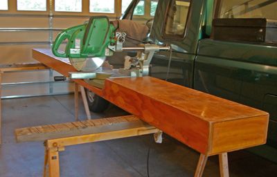 Miter saw table - Fine Homebuilding