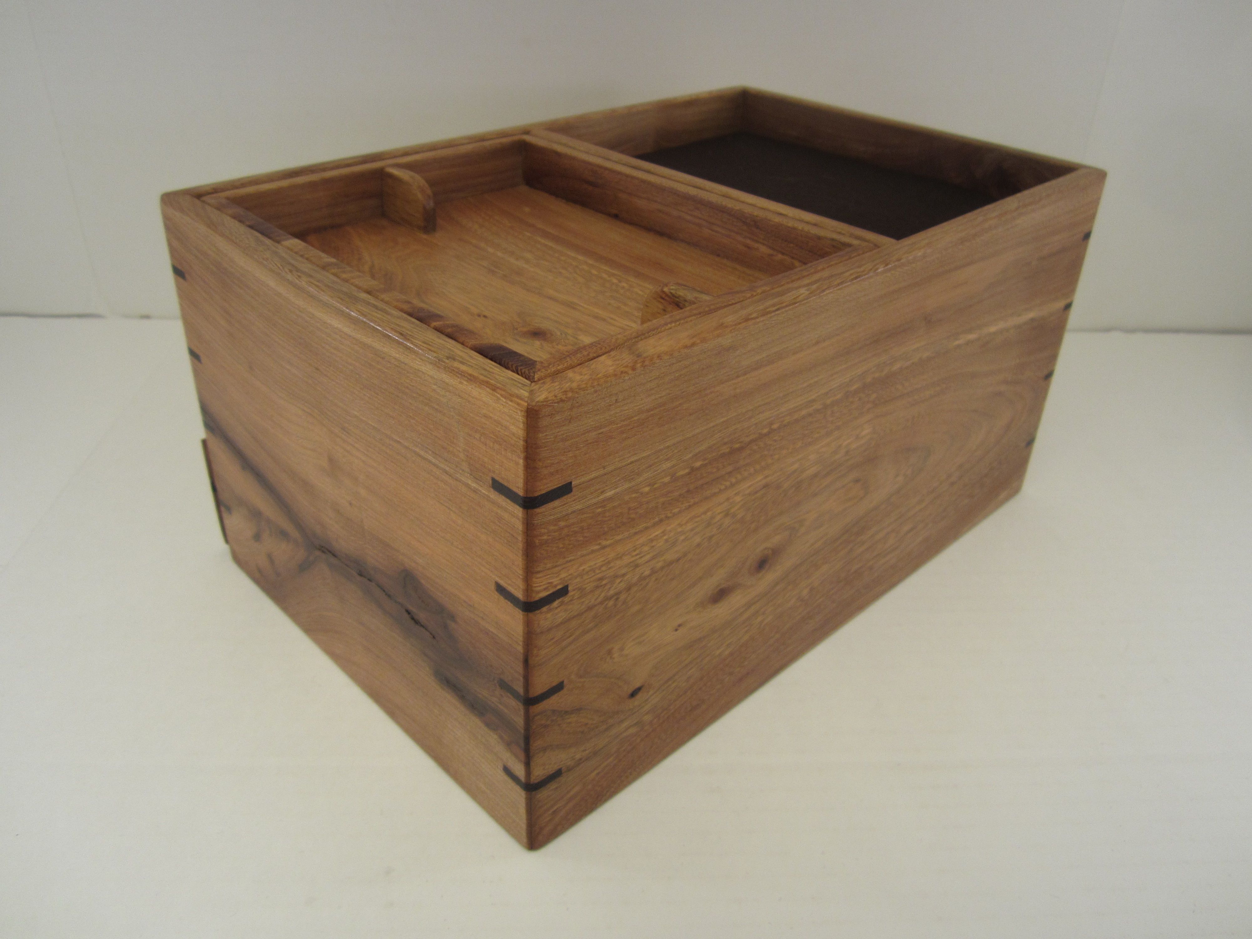 Men's Valet Box With Phone Charging And Hidden Compartments, Texas ...