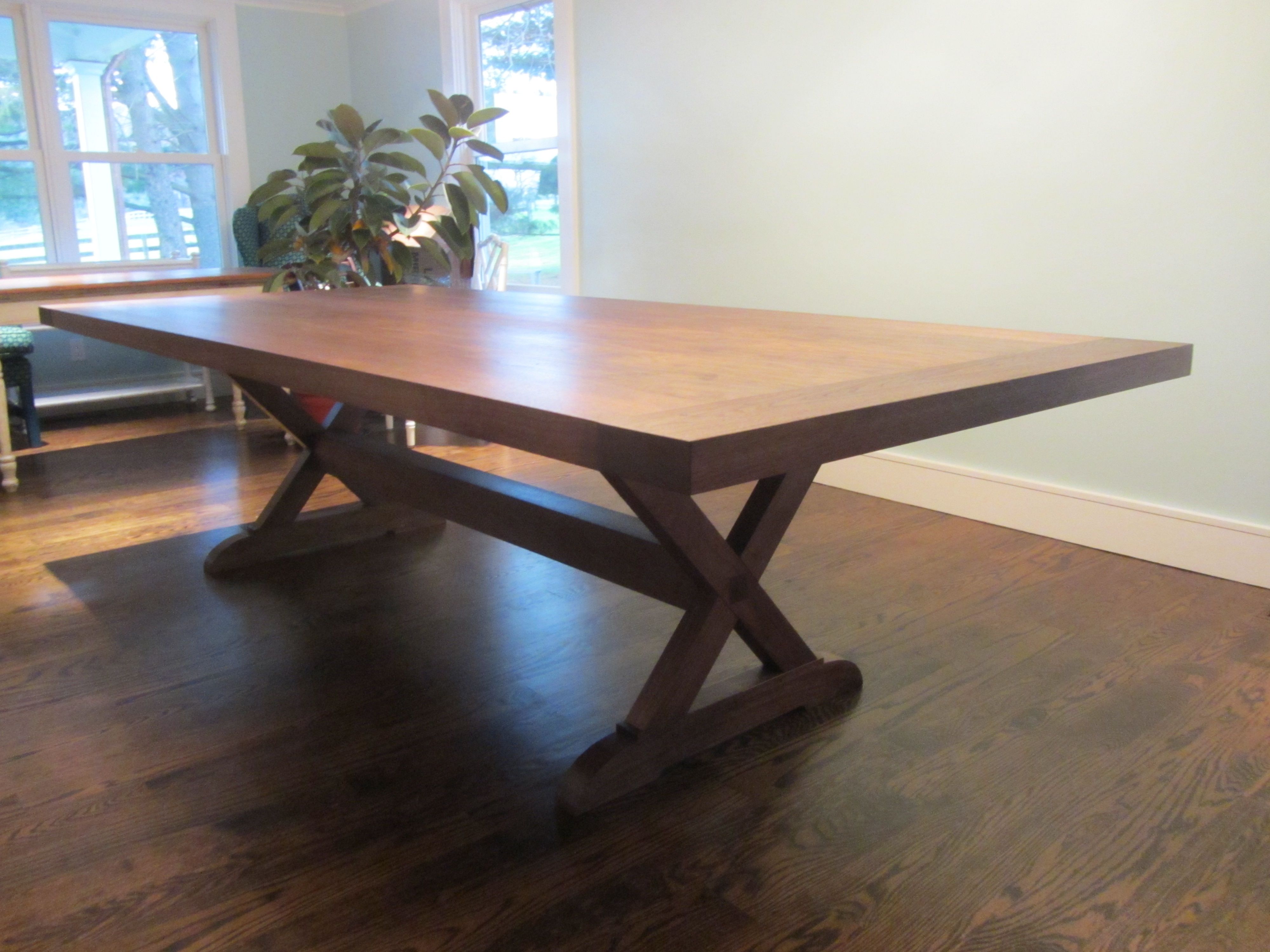 9' X 4' Walnut Dining Room Table - FineWoodworking