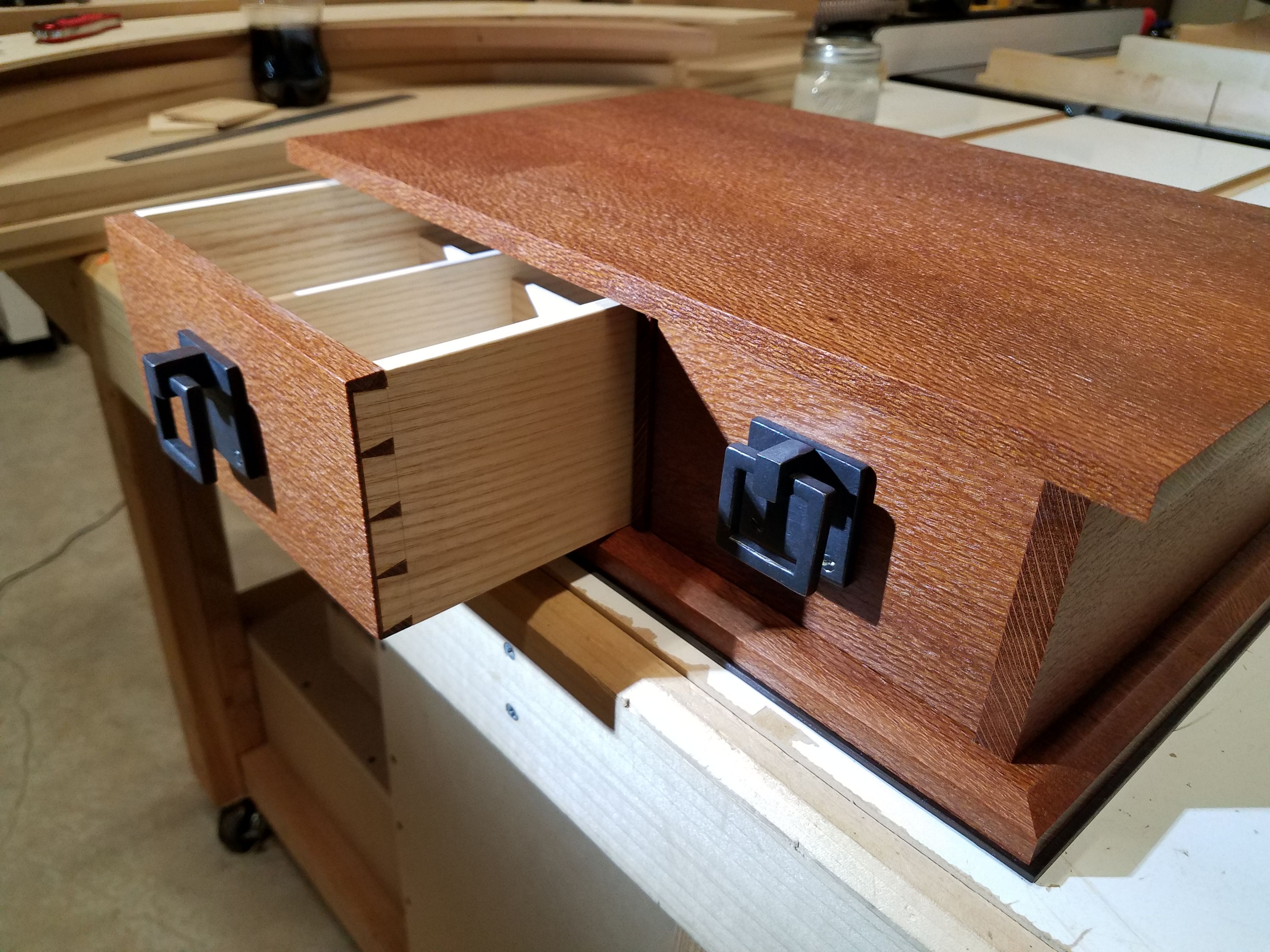 Garrett Hack inspired tea box - FineWoodworking