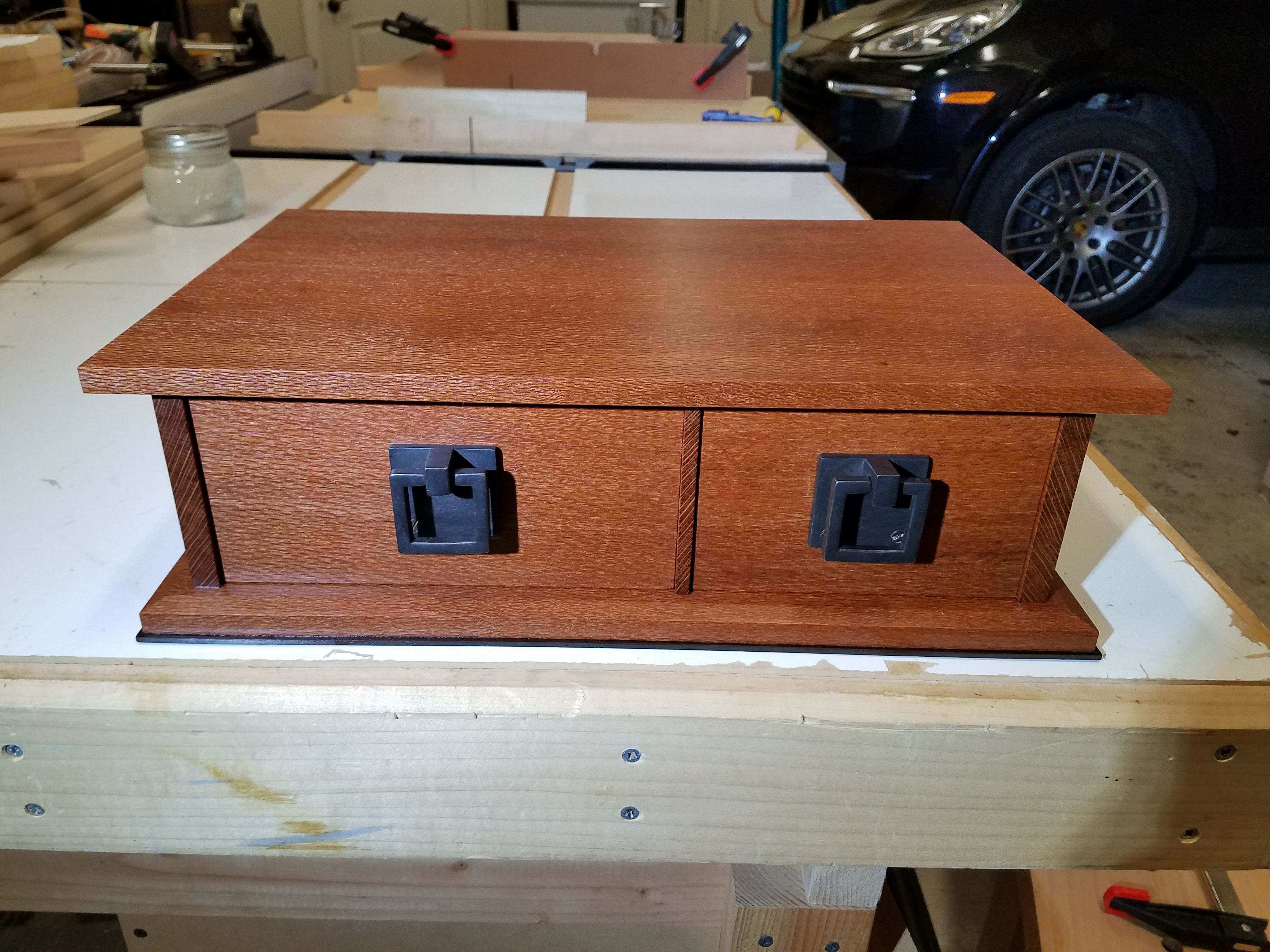 Garrett Hack inspired tea box - FineWoodworking