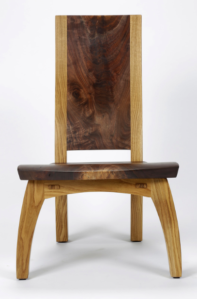Cascade lounge chair in figured walnut and white oak - FineWoodworking