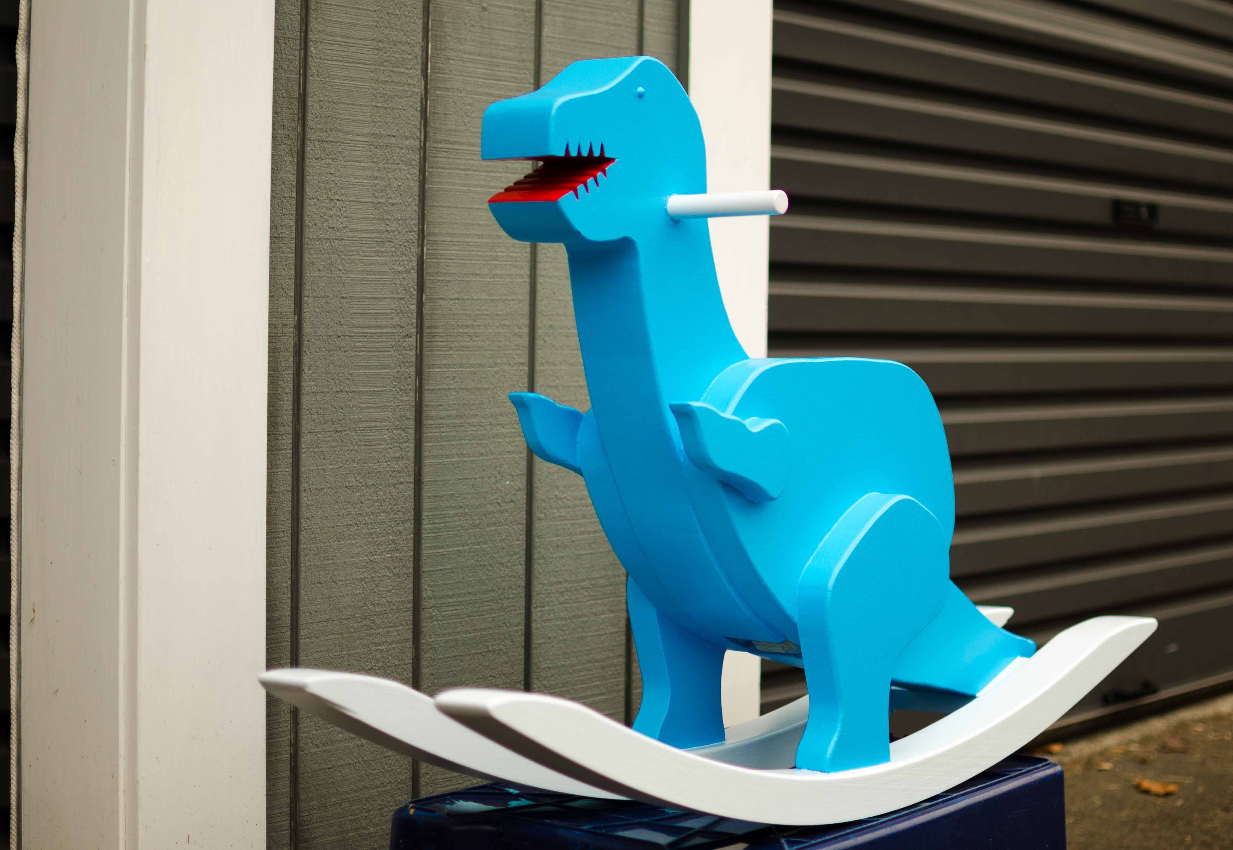 Rocking dinosaur - FineWoodworking