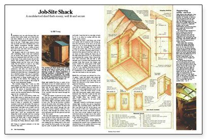 Job-Site Shack - Fine Homebuilding