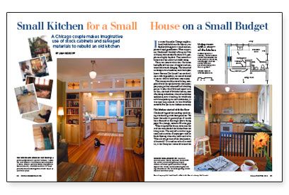 Small Kitchen for a Small House on a Small Budget - Fine Homebuilding
