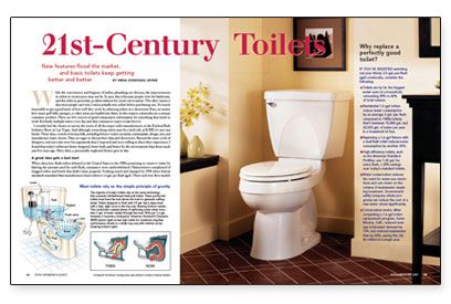 21st-Century Toilets - Fine Homebuilding