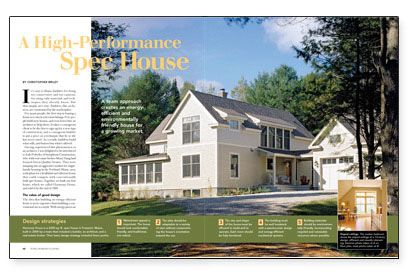 A High-Performance Spec House - Fine Homebuilding