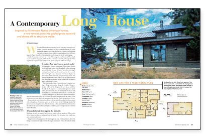 A Contemporary Long House - Fine Homebuilding