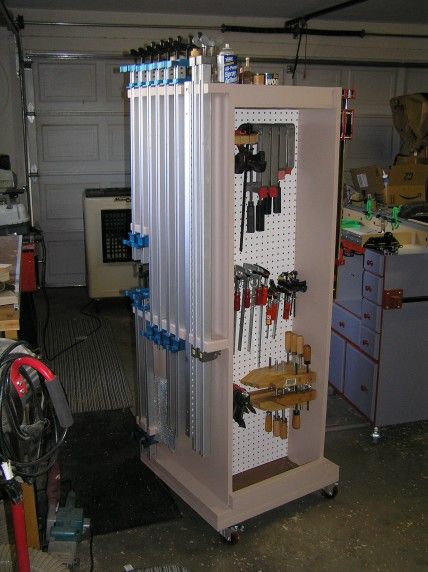 Mobile Clamp Rack - FineWoodworking