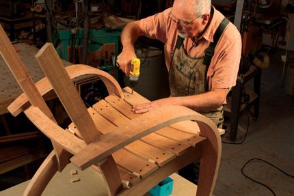 Michael Fortune Garden Chair Video Series - FineWoodworking