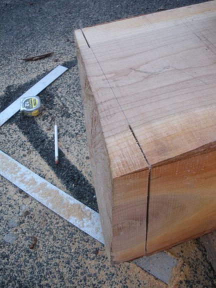 A Solid Cherry Beam Becomes a Cool Stool - FineWoodworking