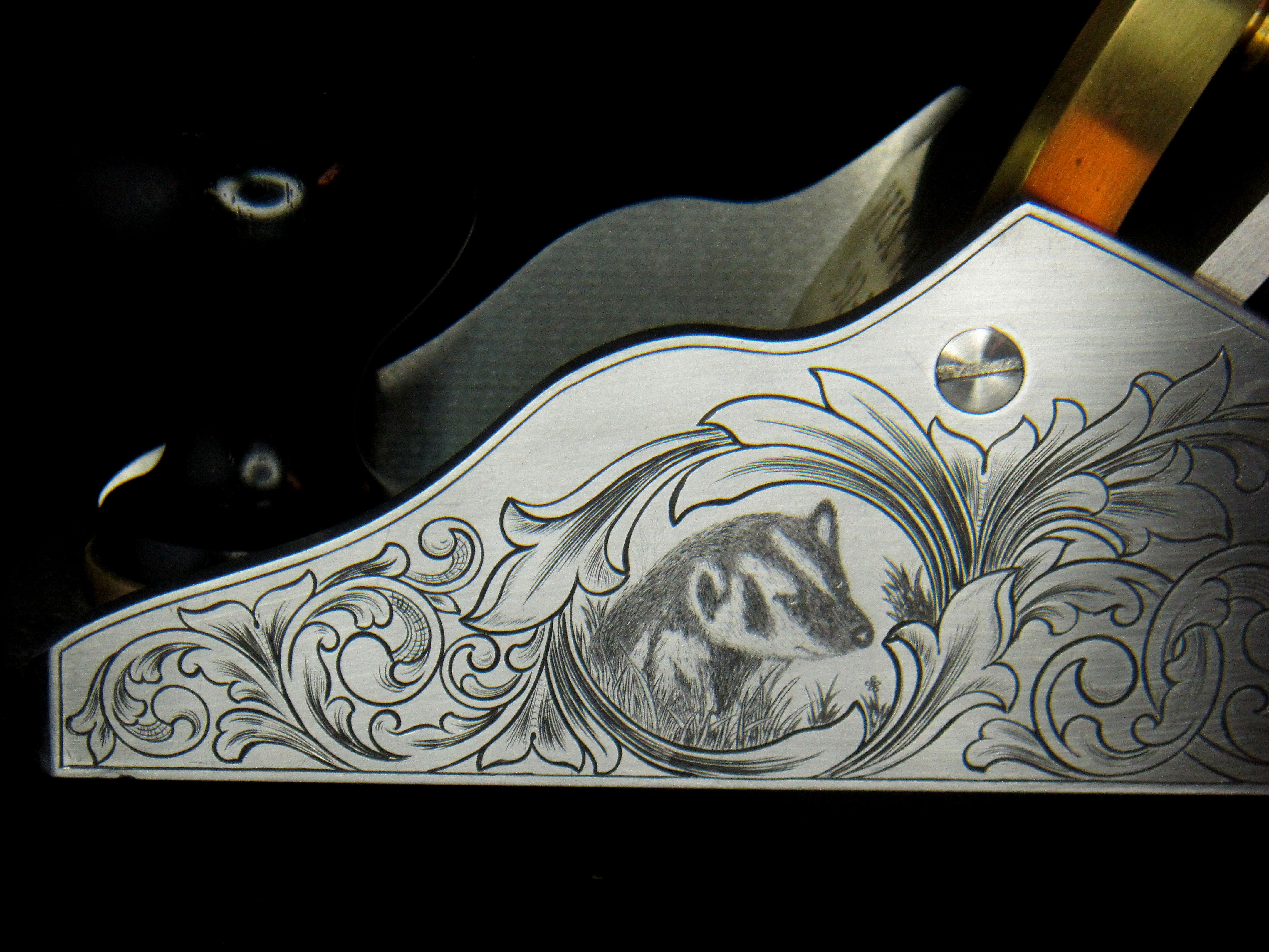 Engraved Ron Brese - FineWoodworking