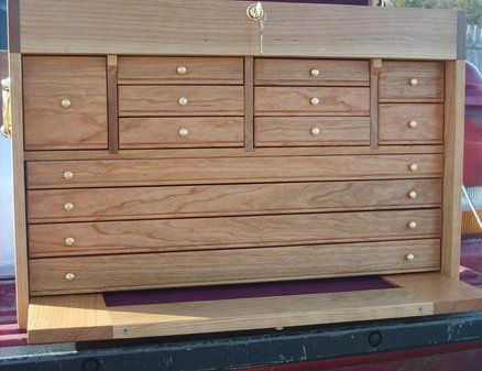 machine shop tool box - FineWoodworking