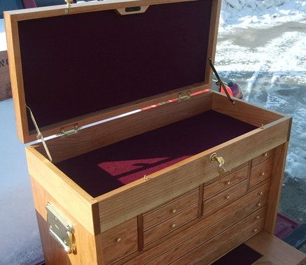 machine shop tool box - FineWoodworking