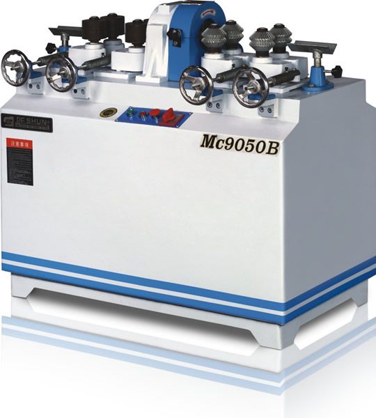 MC9050B Wooden pole (diameter 15-50mm) making machine with 1 knive wood ...