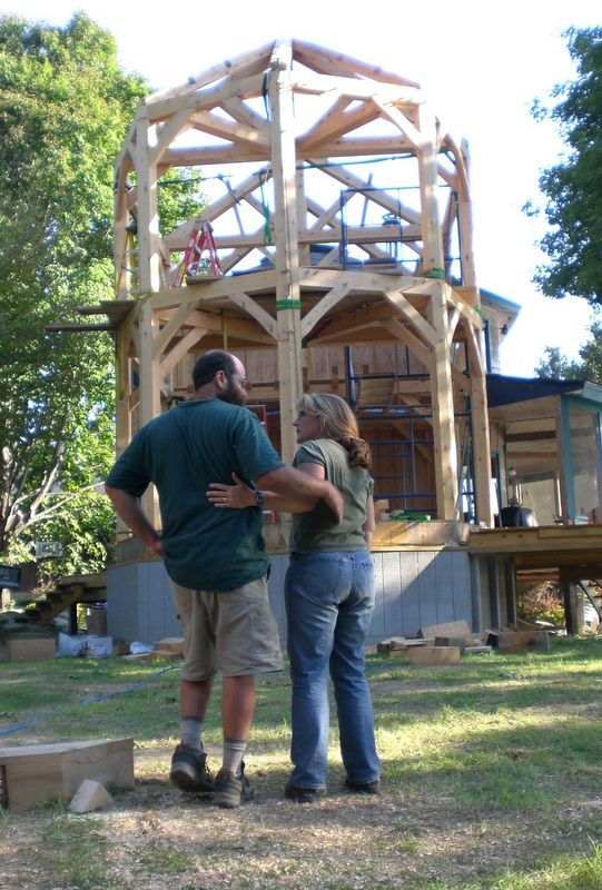 Half Octagon Timber Frame - Fine Homebuilding