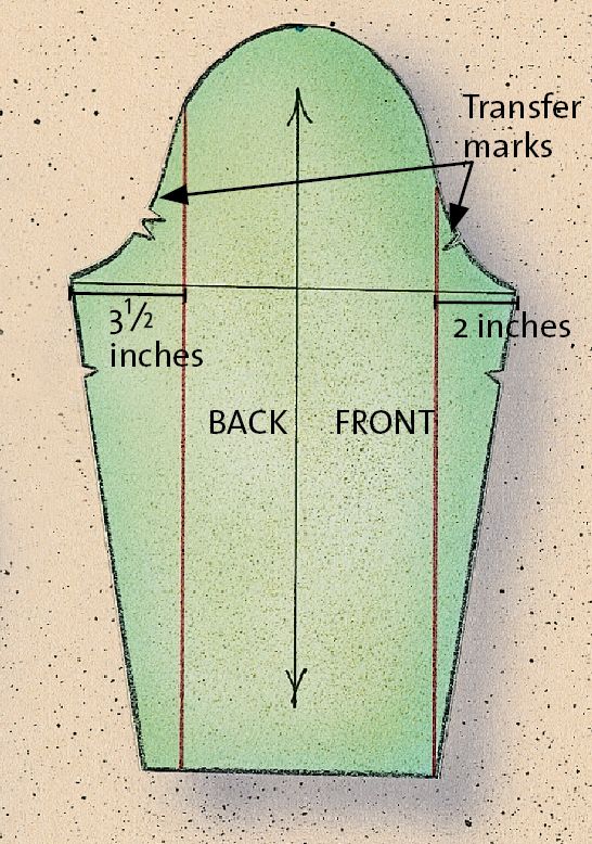 How to Draft a Two-Piece Jacket Sleeve From a One-Piece Pattern - Threads