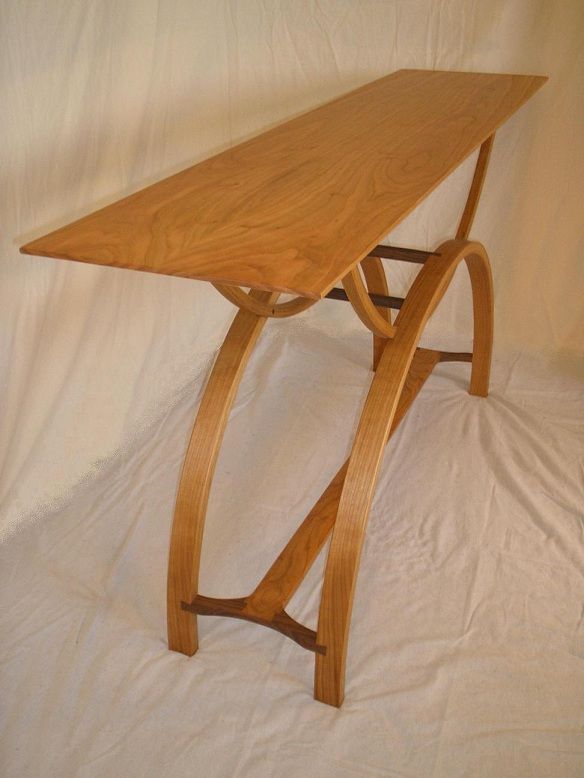 Arch Leg Hall Table - FineWoodworking