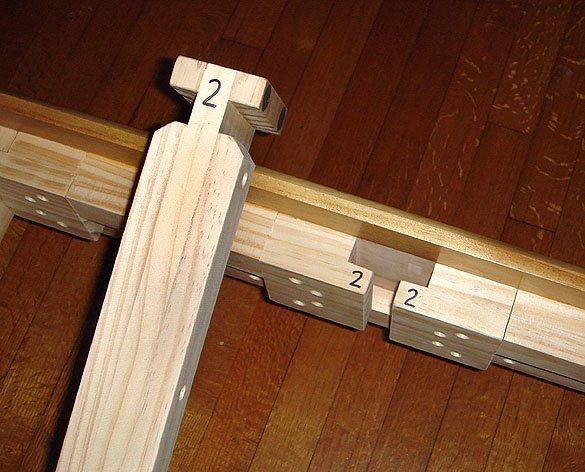 Breakdown Bed - FineWoodworking