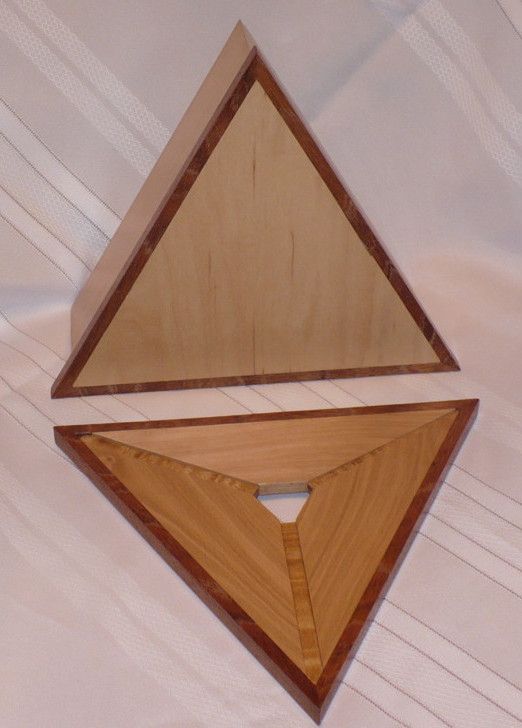 Triangle Gift Box - FineWoodworking