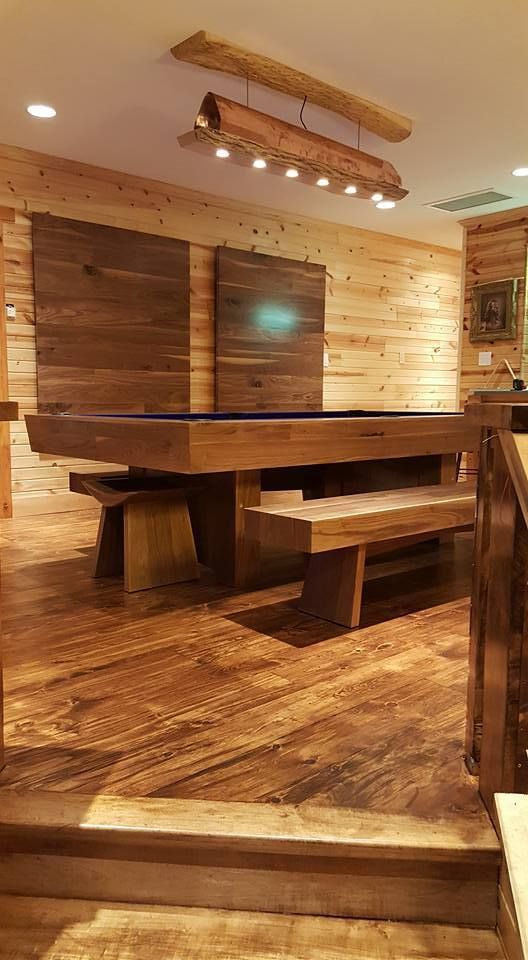 Dining Room Pool Table - FineWoodworking