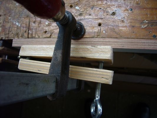 Adjustable wedge for edge clamping - FineWoodworking
