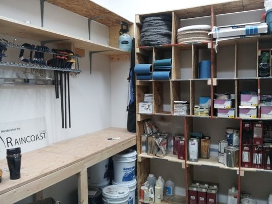 Hardwood floor contractor shop - FineWoodworking