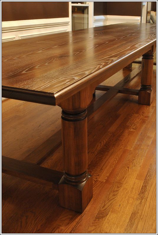 Solid Ash Refectory Table - FineWoodworking