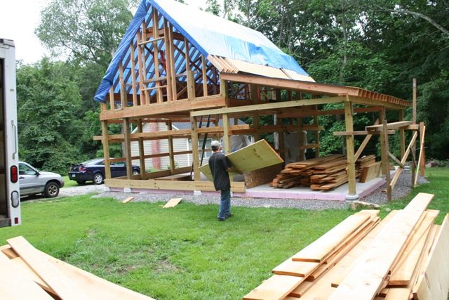 Patrick's Barn: The Inevitable Slowdown - Fine Homebuilding