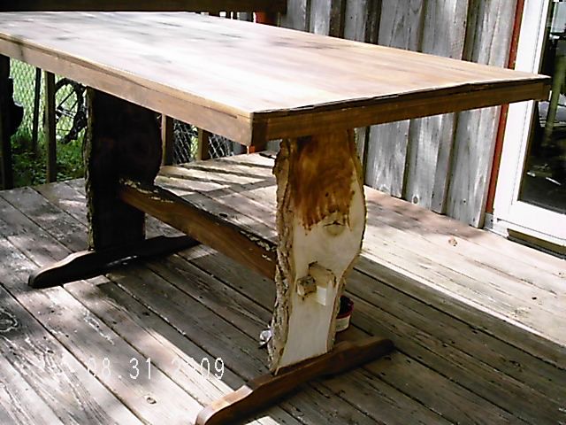 Rustic Tresle Table - FineWoodworking