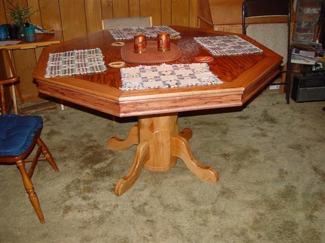 Poker table - FineWoodworking