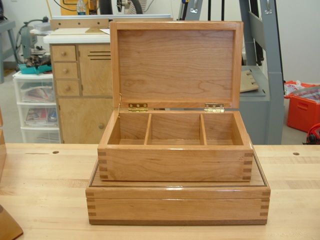 Cherry and Oak Boxes - FineWoodworking