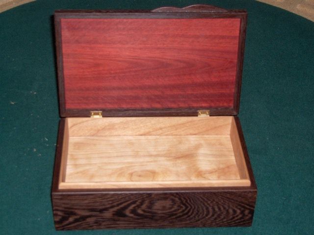 Bloodwood/Wenge box - FineWoodworking