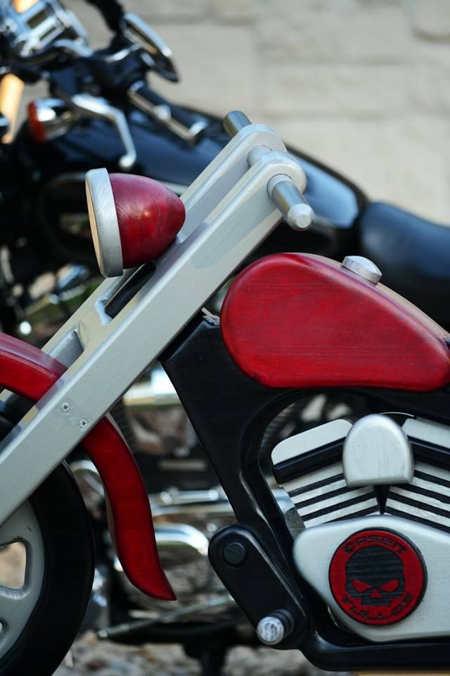 Motorcycle Rocker for Grandson - FineWoodworking