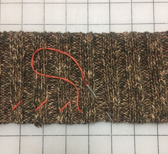 Sew on a Chunky Knit Collar - Threads