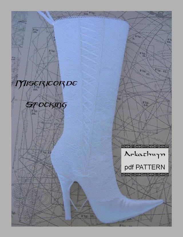 Stocking pattern with a Stiletto Heel - Threads